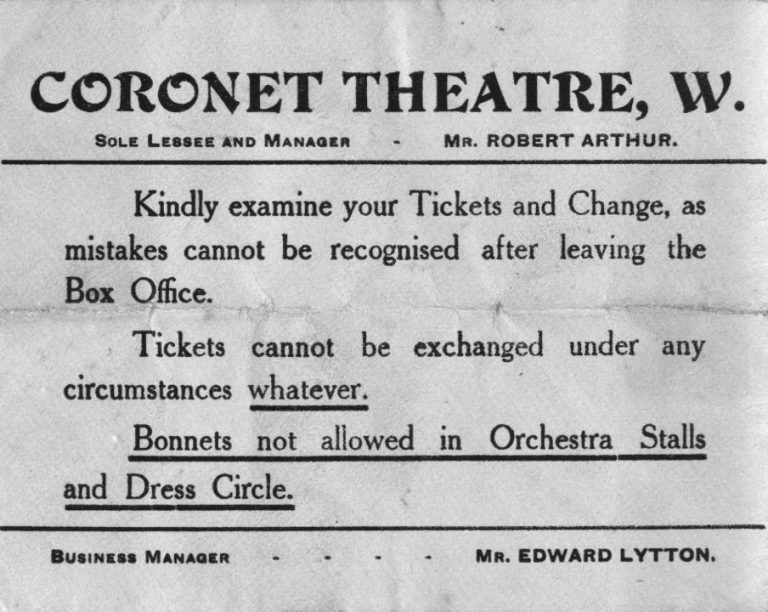 About Us – The Coronet Theatre